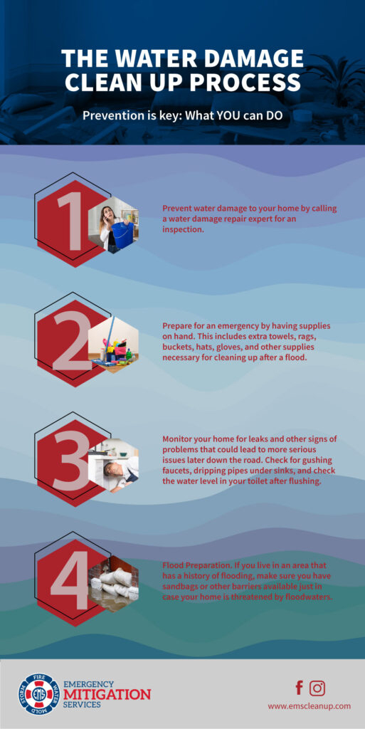 The Water Damage Clean Up Process - Emergency Mitigation Services